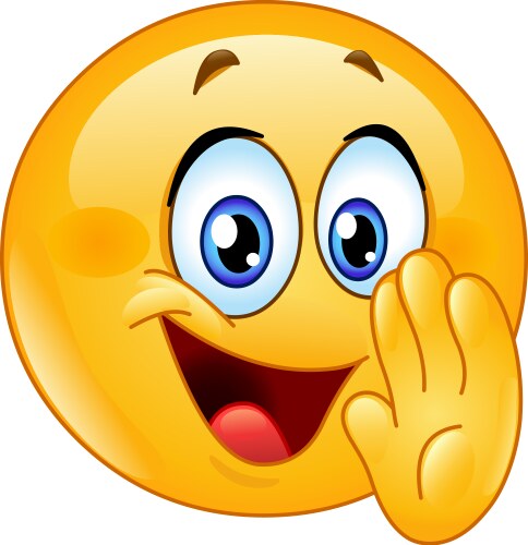 Emoticon smiley smoking cigar Royalty Free Vector Image