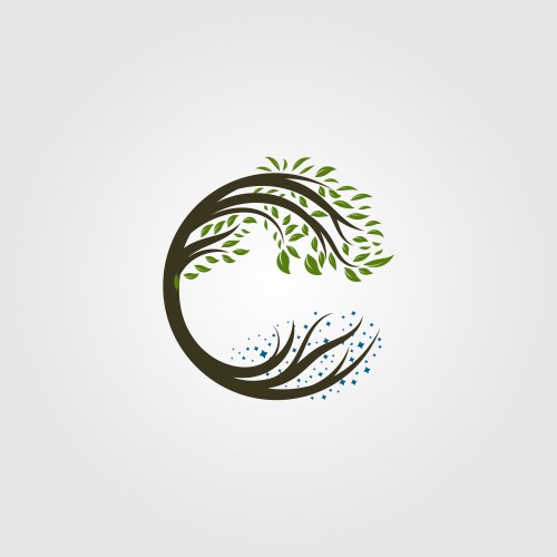 Tree Roots Logo Circle