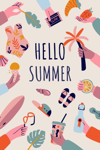 Beach Things Vector Images (over 1,200)