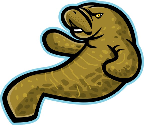 Manatee Vector Images (over 680)
