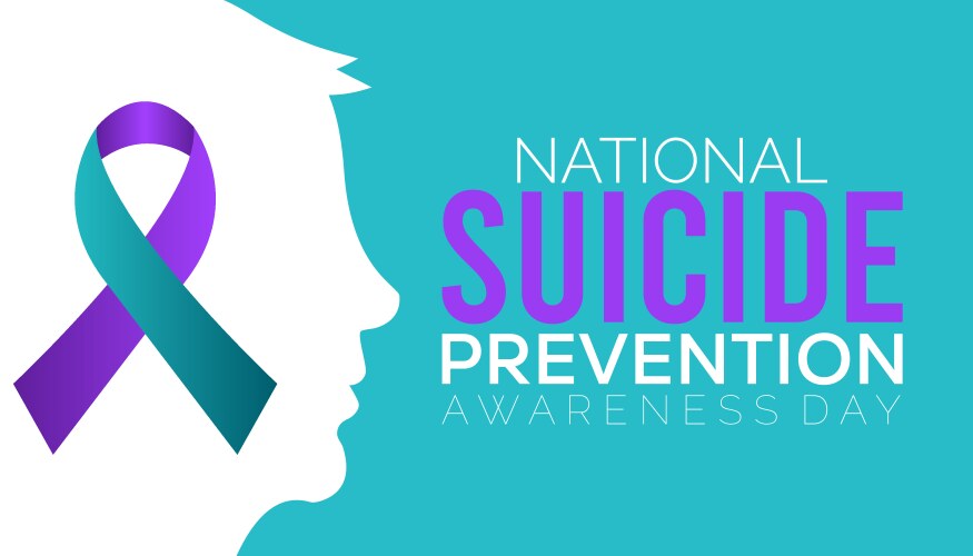 National suicide prevention month Royalty Free Vector Image