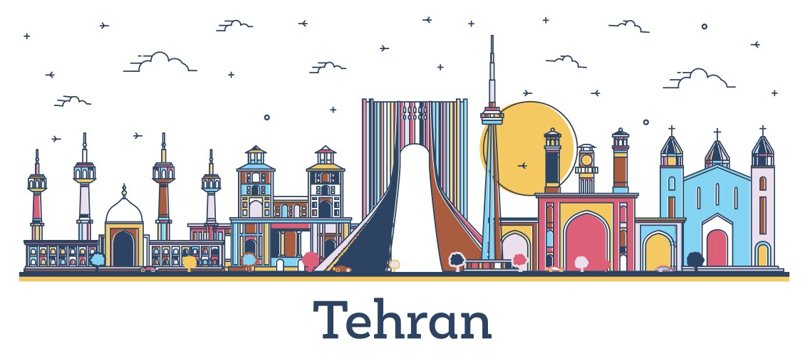 Tehran Vector Images & Graphics for Commercial Use | VectorStock
