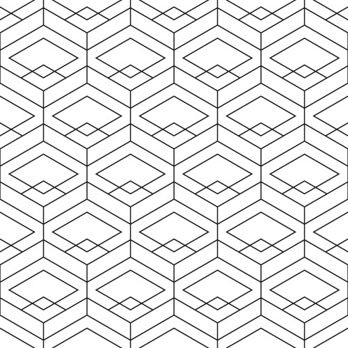 Seamless geometric background modern Royalty Free Vector