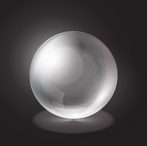 Transparent clear shiny Royalty Free Vector Image
