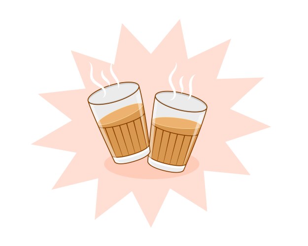 Indian Chai Glass Vector Images (over 150)