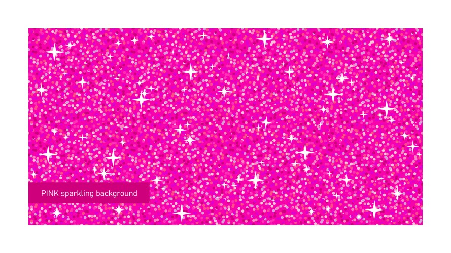 Pink glitter background seamless pattern Vector Image