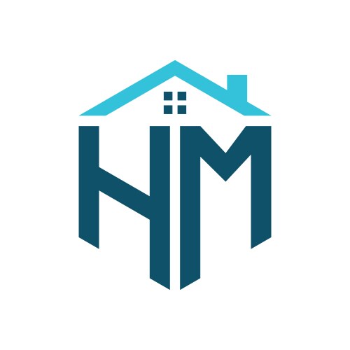 Jj house logo design template letter Royalty Free Vector