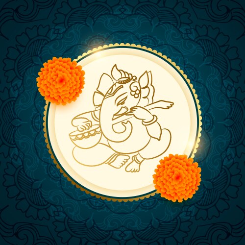 Ganesh in Black Background Vector Images (over 830)