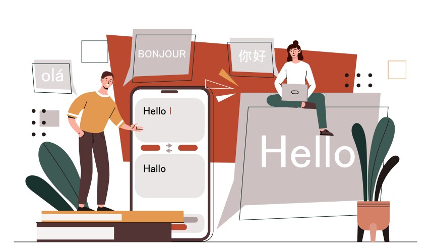 Bilingual Vector Images (over 760)