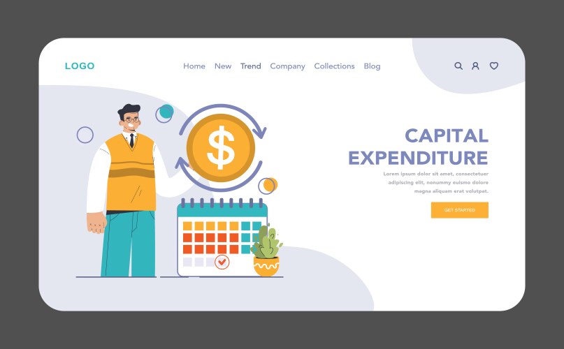 Amortization and depreciation calculating Vector Image Amortization and depreciation calculating Vector Image
