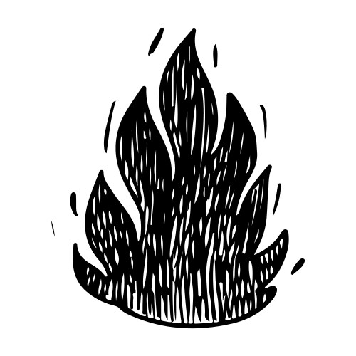 Train firebox color sketch Royalty Free Vector Image