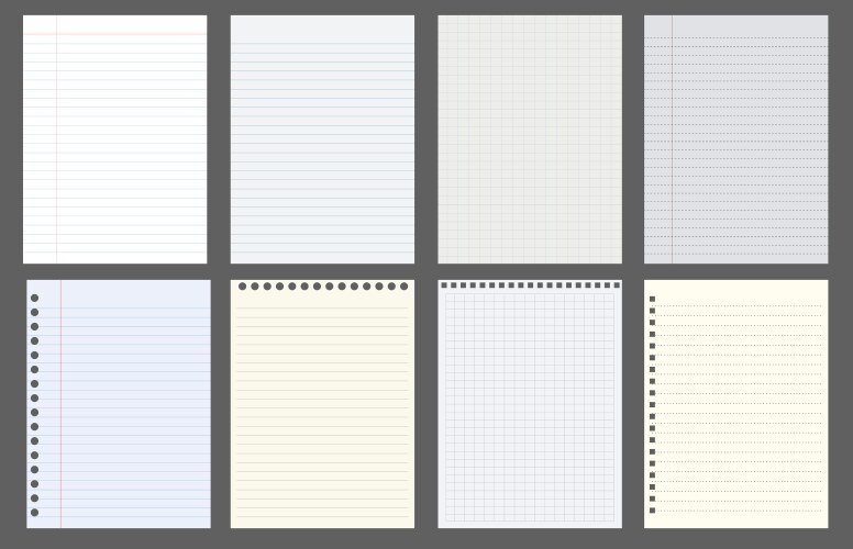 Lined Paper Vector Images (over 850,000)