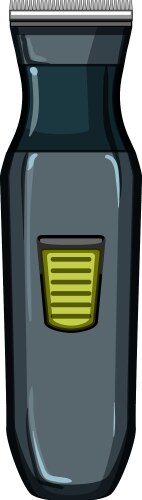 Barber hair clipper cartoon Royalty Free Vector Image