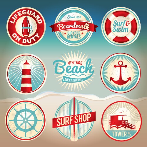 Retro Beach Vector Images (over 76,000)