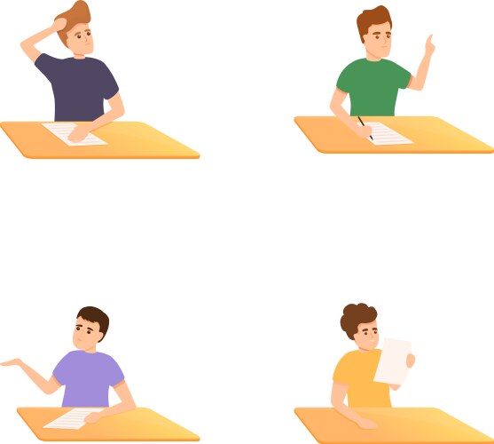 Exam Cartoon Vector Images (over 23,000)