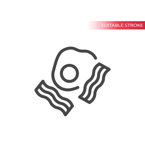 Bacon Line Vector Images (over 4,400)