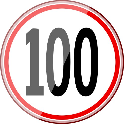 Yield road sign cartoon Royalty Free Vector Image