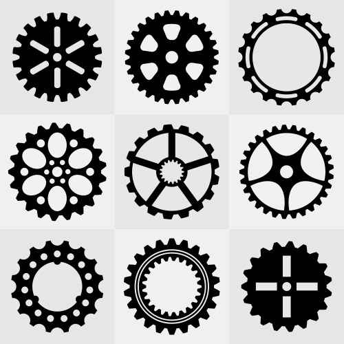 Gears Royalty Free Vector Image - VectorStock