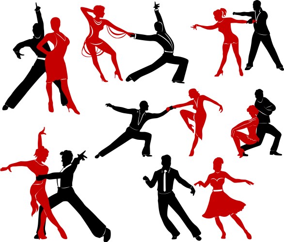 Dancing Royalty Free Vector Image - VectorStock