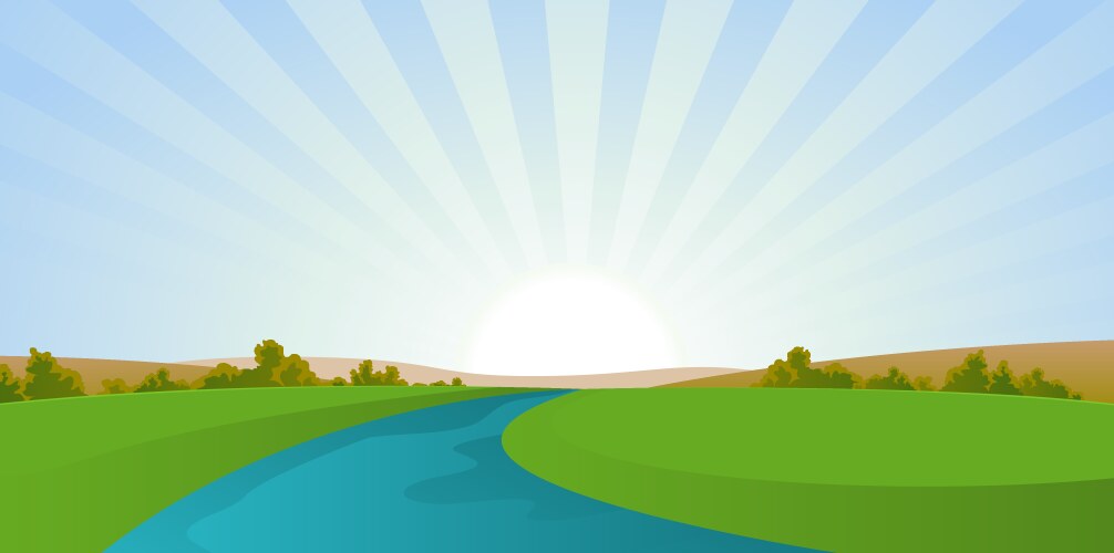 Cartoon river Vector Images & Graphics for Commercial Use | VectorStock