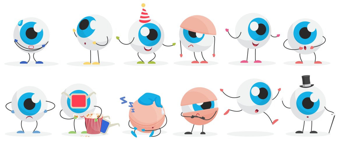 Ophthalmology Cartoon Optician Vector Images (over 970)
