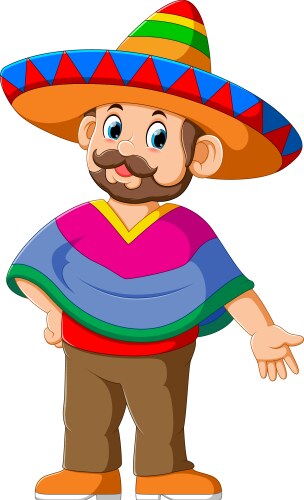 Spanish Boy Cartoon Vector Images (over 290)