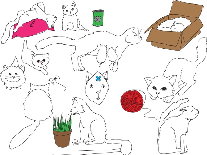 Cat Vector Images (over 360,000)