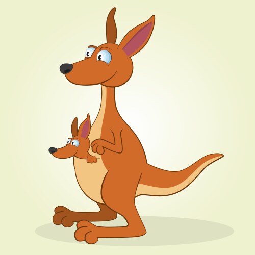 Kangaroo Cartoon Vector Images (over 8,100)