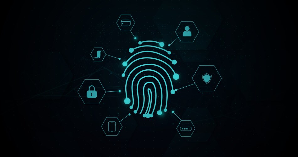 Digital Finger Print Vector Images (over 5,300)
