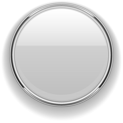 Metal button icon Royalty Free Vector Image - VectorStock