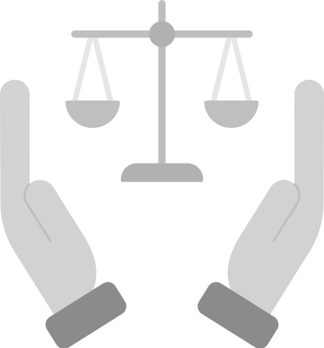 Business ethics icon image Royalty Free Vector Image