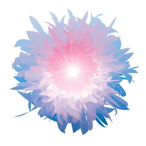 Create-dotted-spiral-vortex flower Royalty Free Vector Image