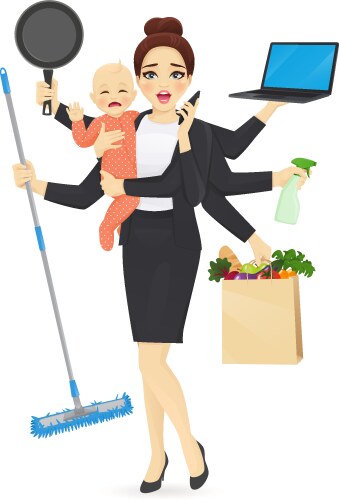 Mother portrait Royalty Free Vector Image - VectorStock