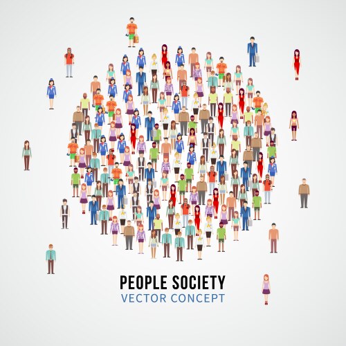 People Circle Vector Images (over 100,000)