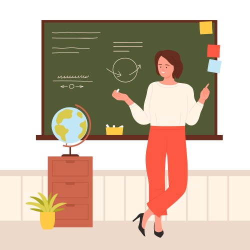 Teacher Teaching Students Vector Images (over 32,000)