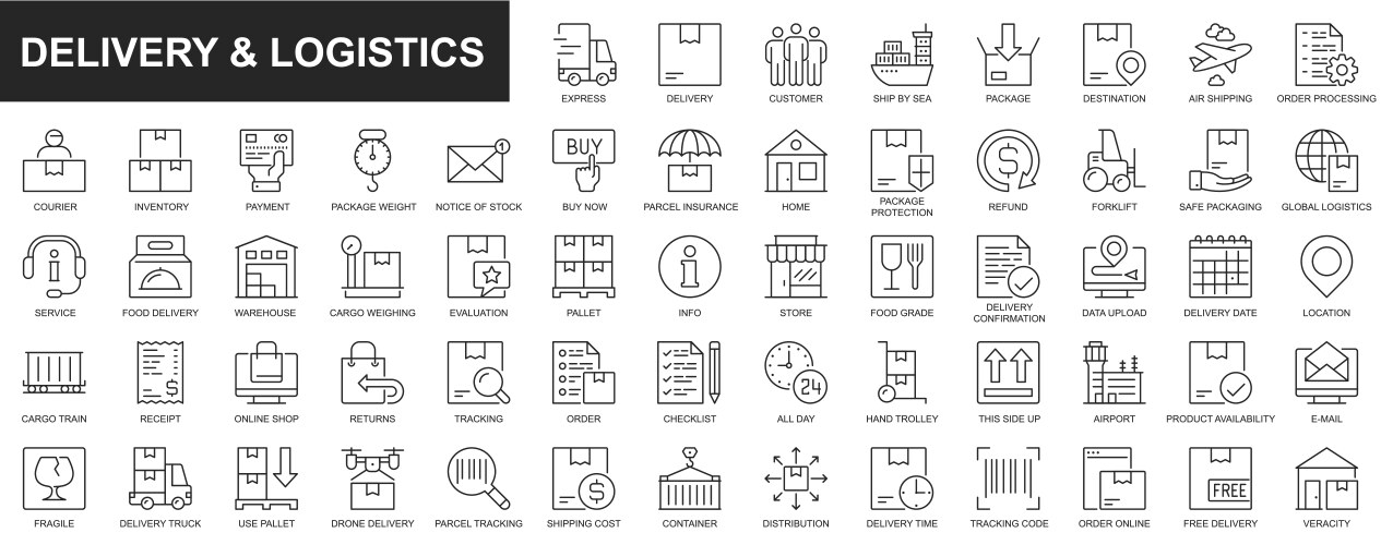 Logistics Process Vector Images (over 8,800)