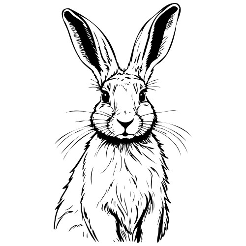 Hare Outline Vector Images (over 9,600)