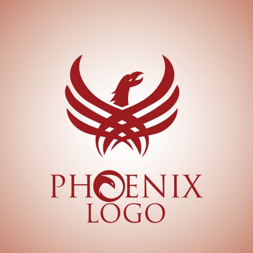 Phoenix logo set 1 Royalty Free Vector Image - VectorStock
