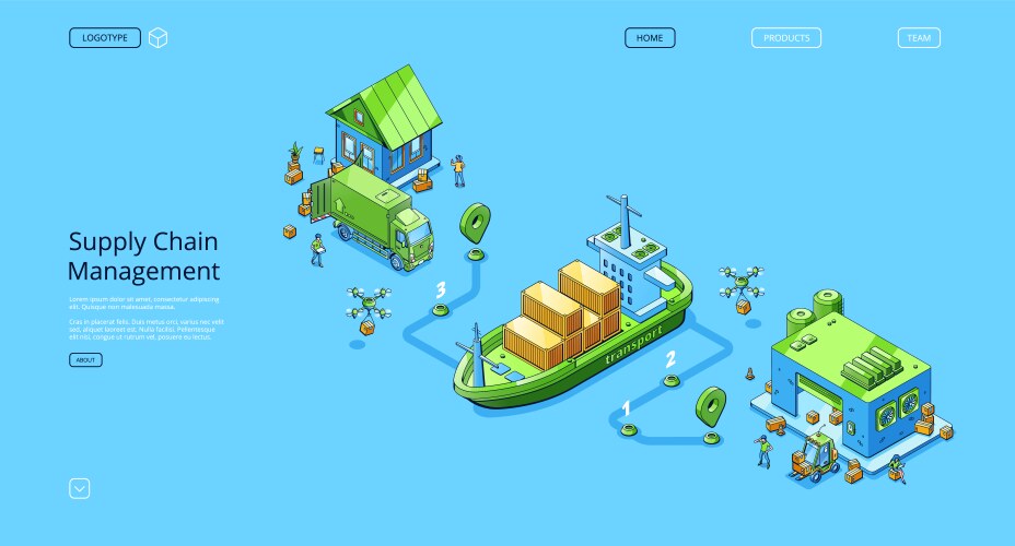 Supply Chain Vector Images (over 6,500)