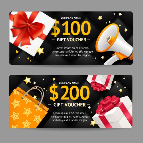 Gift Banner Vector Images (over 390,000)