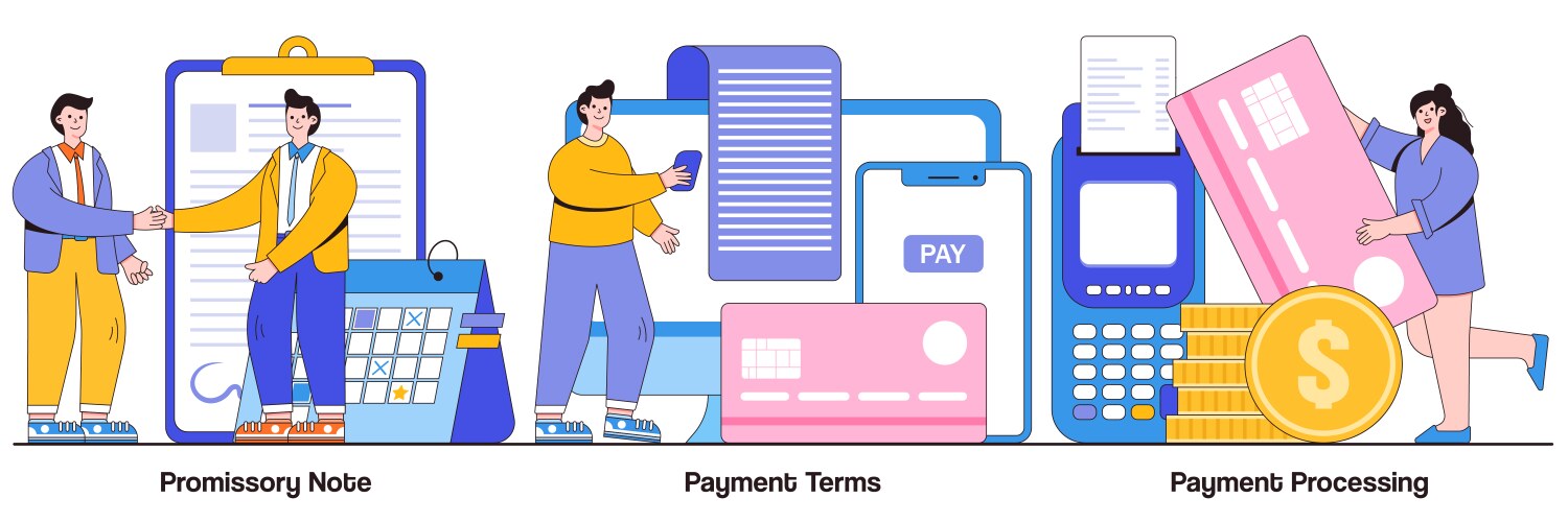 Promissory Notes Vector Images (96)