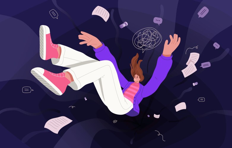 Depression Girl Vector Images (over 15,000)