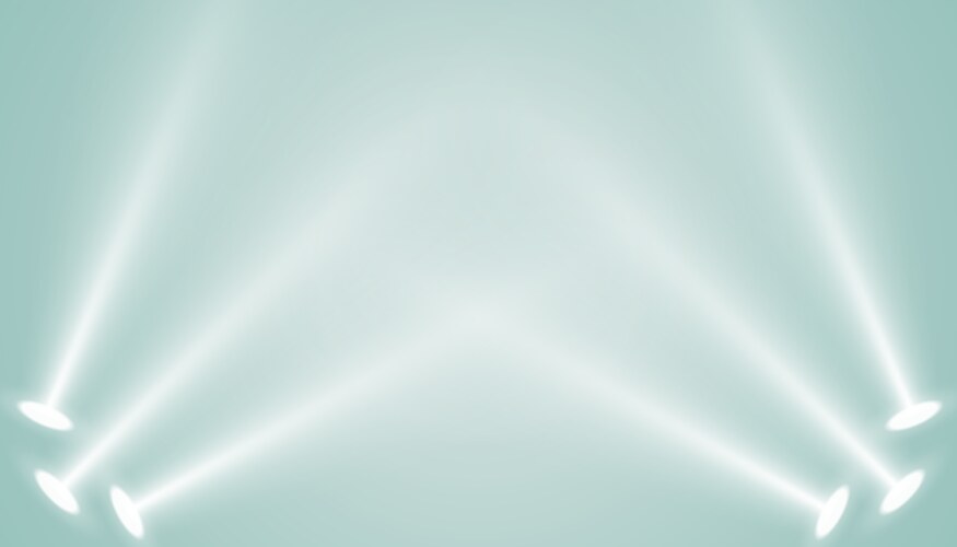 Shining spot light illumination background for Vector Image