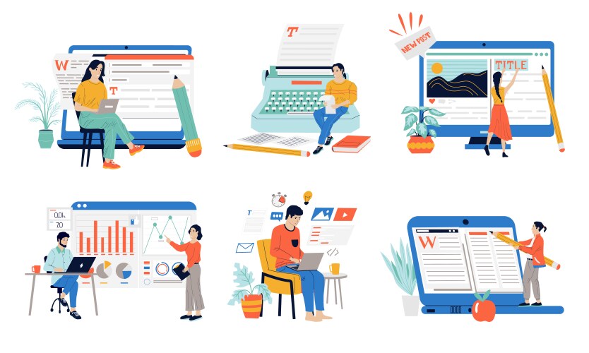 Journalist Cartoon Vector Images (over 8,200)