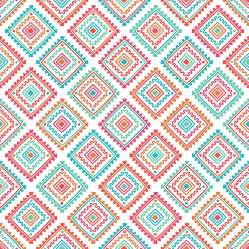 Ethnic seamless pattern in native style Royalty Free Vector