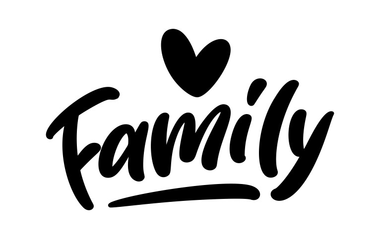 Family Clipart Black and White Vector Images (over 7,800)