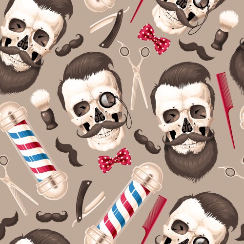 Barber Pattern Vector Images (over 8,500)