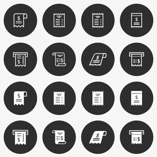 Print Receipt Vector Images (over 6,900)