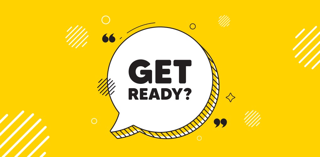 Get Ready Vector Images (over 1,500)