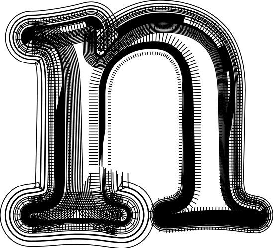 Letter N Font Calligraphy Vector Images (over 9,000)